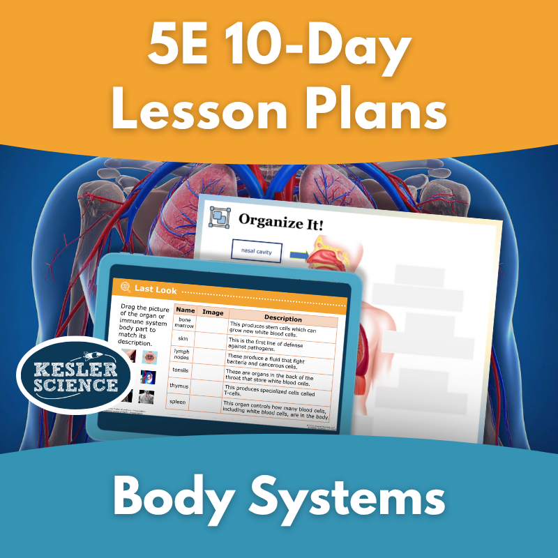 5E Lessons - Life Science - Body Systems – Kesler Science Store