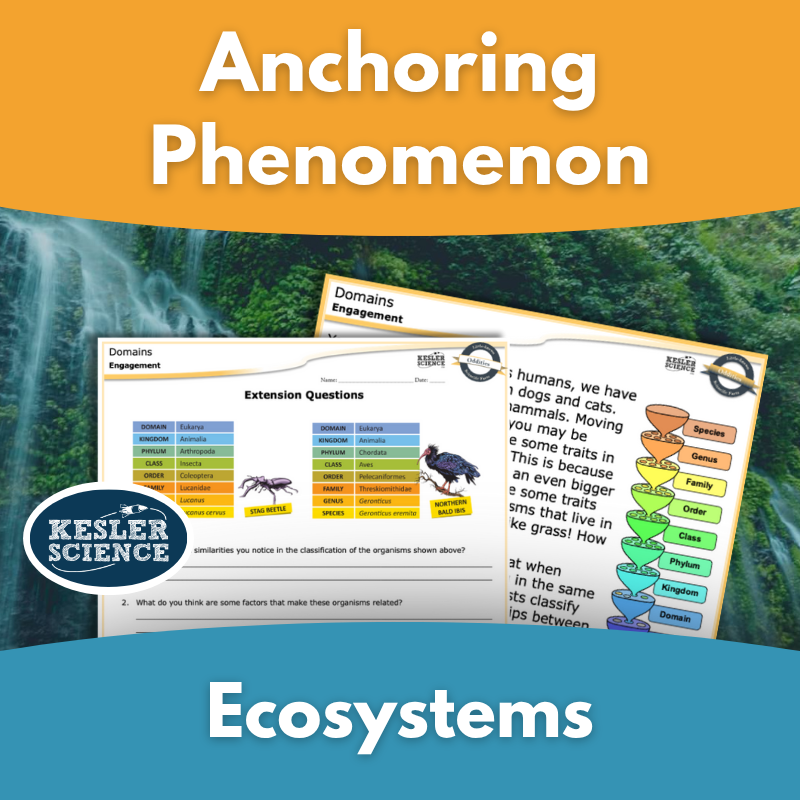 Anchoring Phenomenon - Life Science - Ecosystems – Kesler Science Store