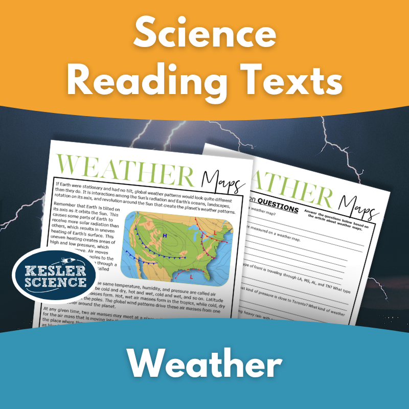 Science Reading - Earth Science - Weather – Kesler Science Store