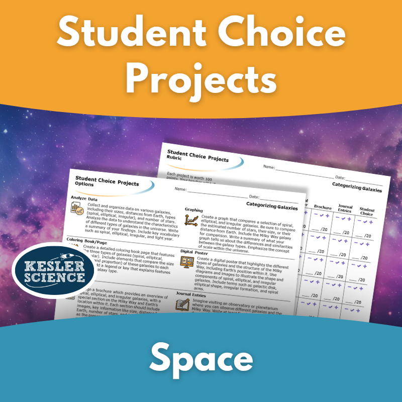 Student Choice - Earth Science - Space – Kesler Science Store