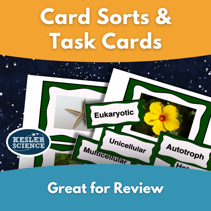 Card Sorts & Task Cards – Kesler Science Store