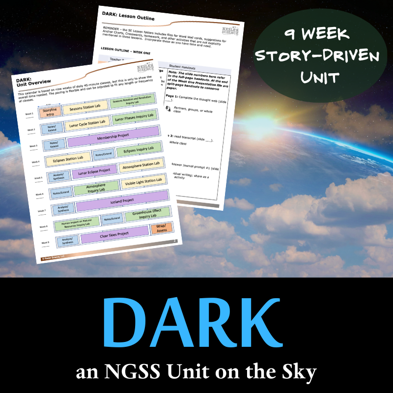 Explories: DARK - an NGSS Unit on the Sky - Grades 6-8 – Kesler Science ...