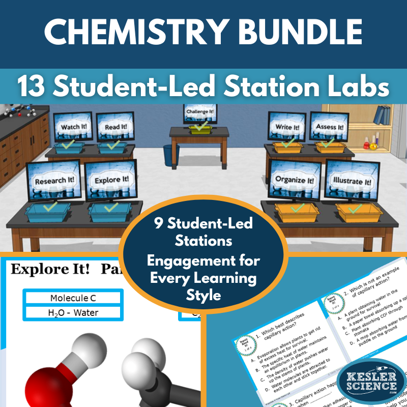 Chemistry Station Lab Bundle - Grades 6-8 – Kesler Science Store