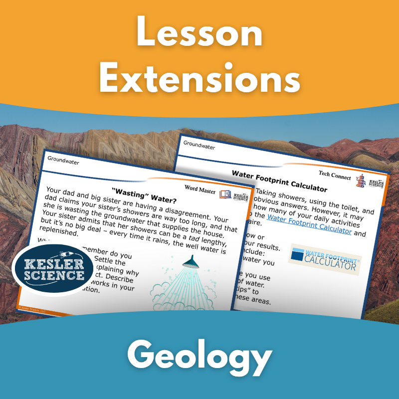 Lesson Extensions - Earth Science - Geology – Kesler Science Store