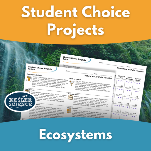 Student Choice Projects – Kesler Science Store
